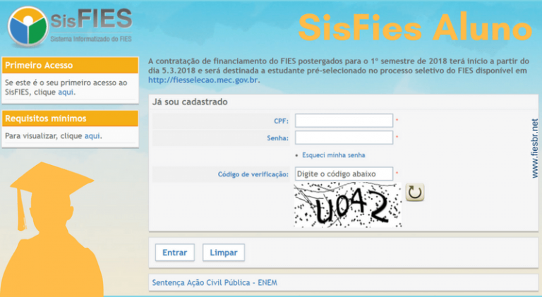 Tudo Sobre o SISFIES - Sistema Informatizado do Fies - FIES Brasil